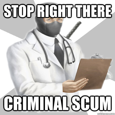 Stop Right There criminal scum - Misc - quickmeme