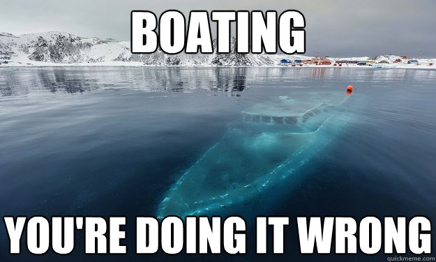 They see me rollin They hatin - Fail Boat - quickmeme