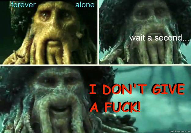- Davy Jones 4ever Alone - quickmeme