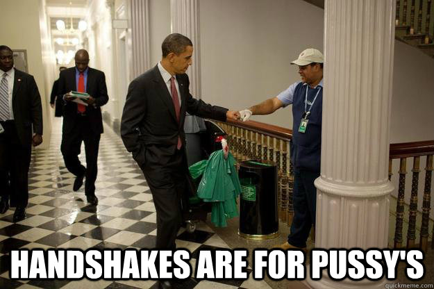 Pshh Handshakes memes | quickmeme