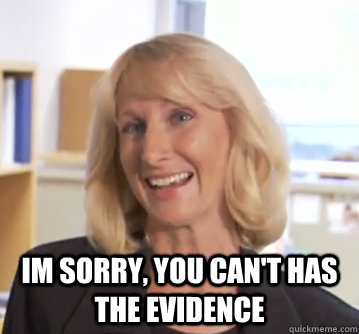 Im sorry, you can't has the evidence - Misc - quickmeme