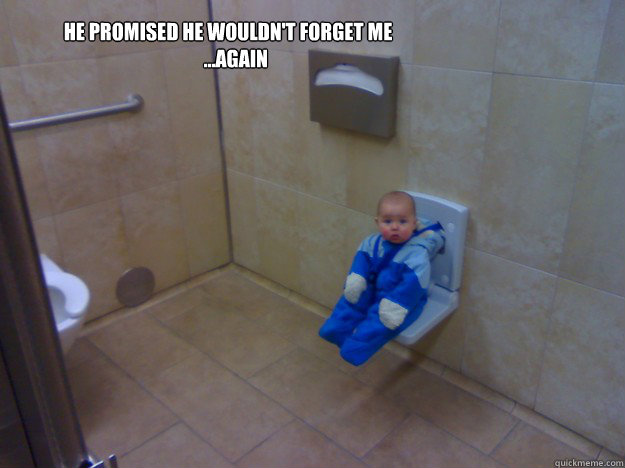 He promised he wouldn't forget me ...Again - Tiny TImmy - quickmeme