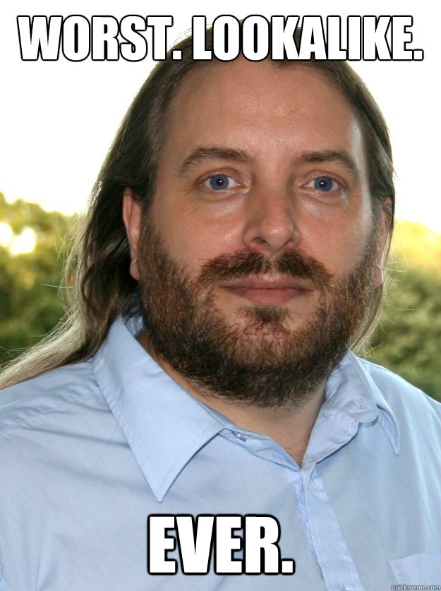 Worst. Lookalike. Ever. - Real Comic Book Guy - quickmeme