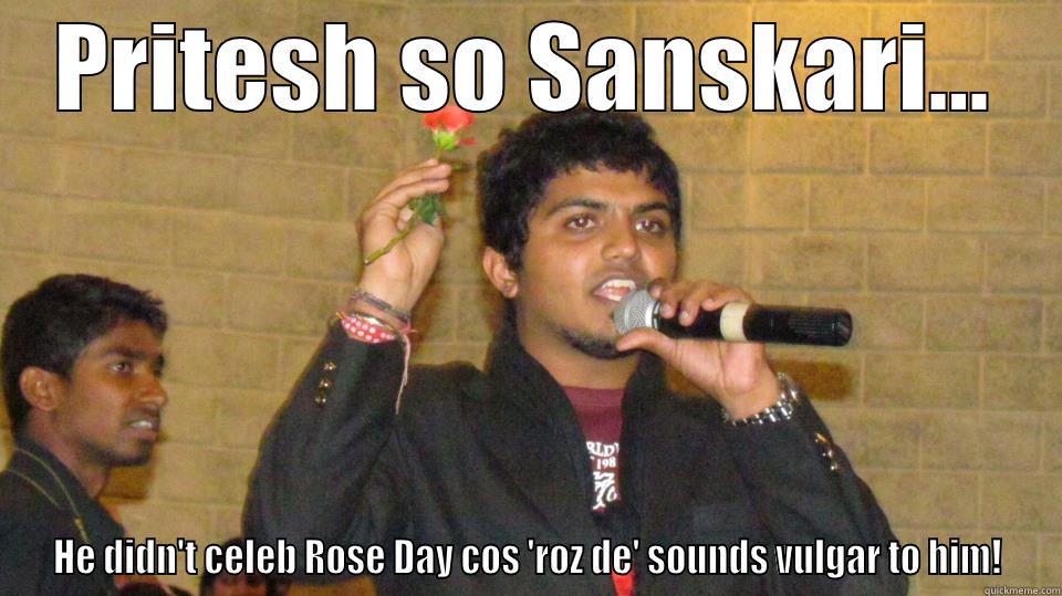 Sanskar Attack - quickmeme