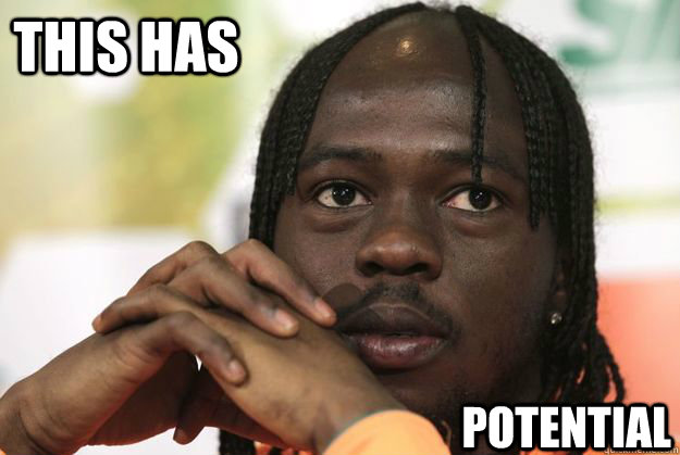 Optimistic Gervinho memes | quickmeme