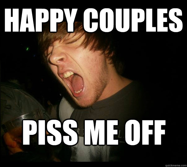 happy couples piss me off - distraught scene kid - quickmeme