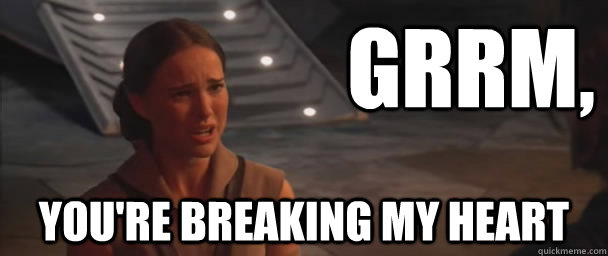 GRRM, You're breaking my heart - Misc - quickmeme