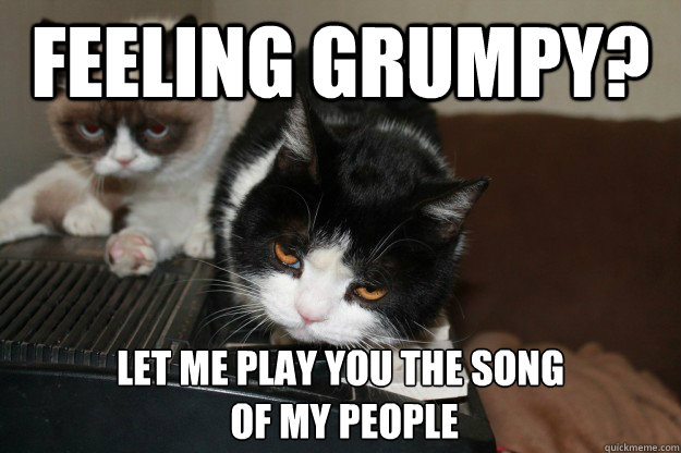 feeling grumpy? Let me play you the song of my people - Misc - quickmeme
