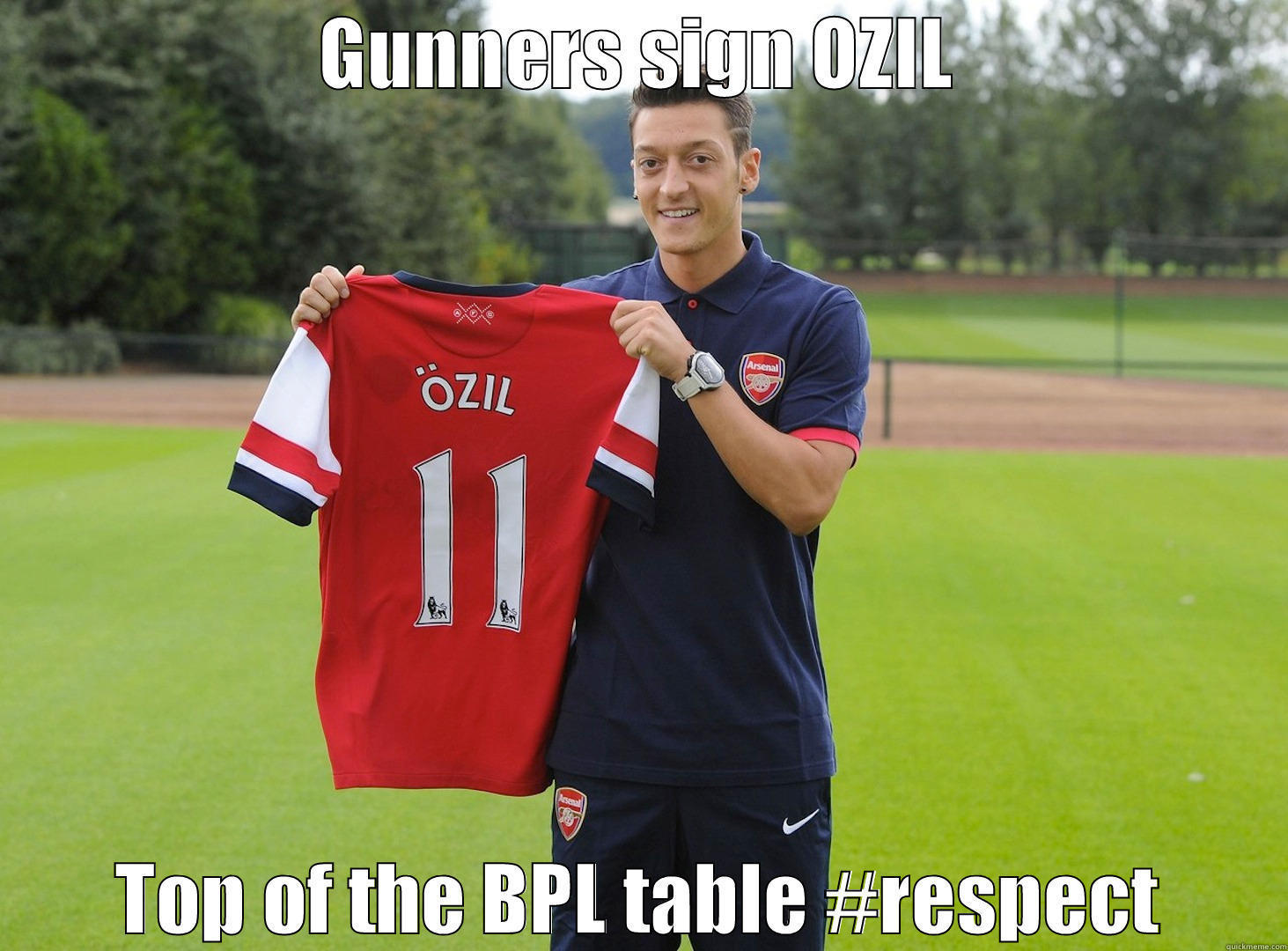 Ozil to arsenal - quickmeme
