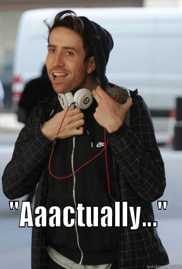 douchey audiophile - quickmeme