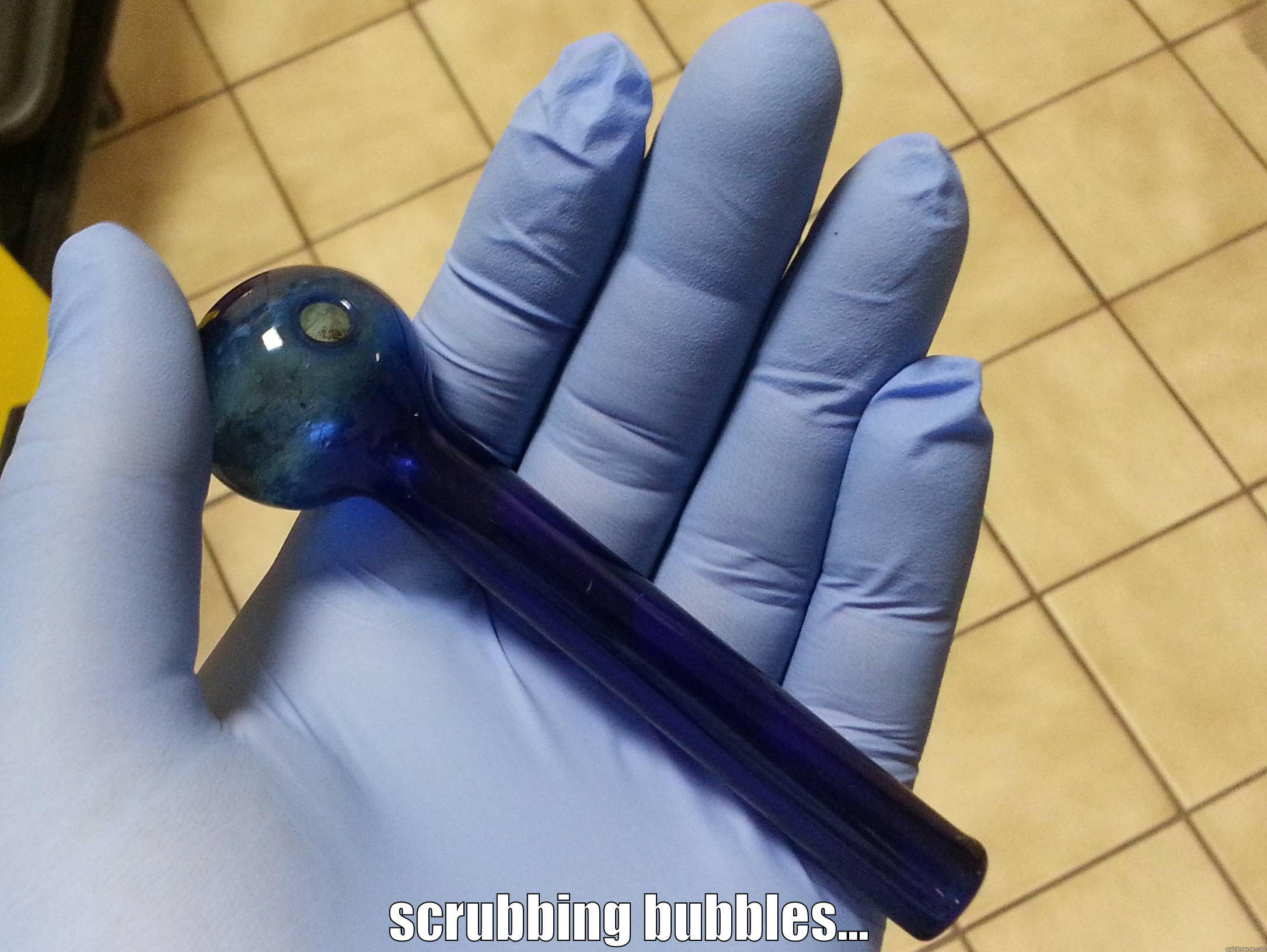 scrubbing bubbles - quickmeme