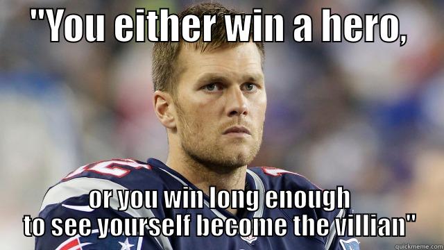 Stop Hate'n on Tom Brady! - quickmeme