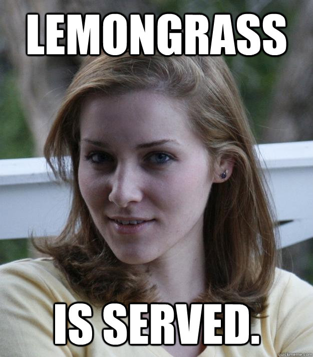 Lemongrass is served. - Stare Siggi - quickmeme