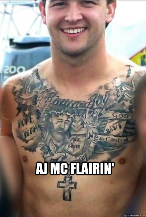 aj mc flairin' - aj mcflairin - quickmeme