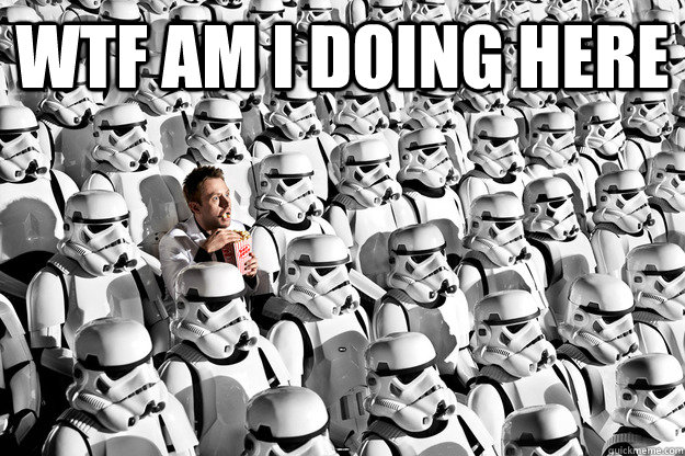 WTF am i doing here oh s#! * wrong movie - Misc - quickmeme