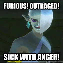 FURIOUS! OUTRAGED! SICK WITH ANGER! - DEMON RAGE! - quickmeme