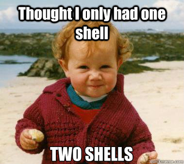 Thought I only had one shell TWO SHELLS - Success Ginger Kid - quickmeme