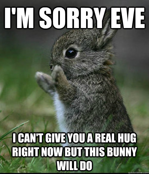Im sorry bunny memes | quickmeme