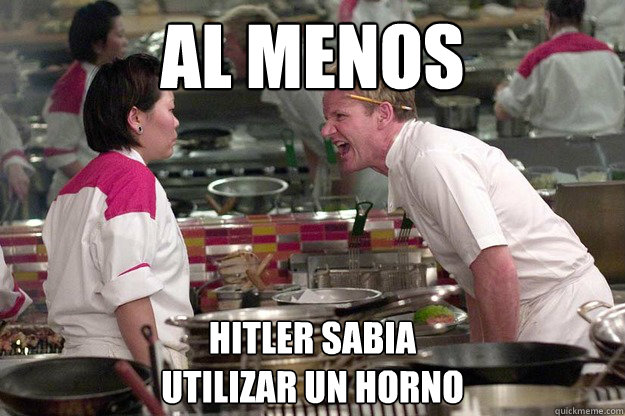AL MENOS HITLER SABIA UTILIZAR UN HORNO - Misc - quickmeme