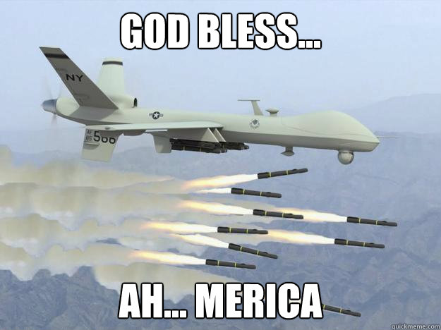 god bless... Ah... merica - Misc - quickmeme