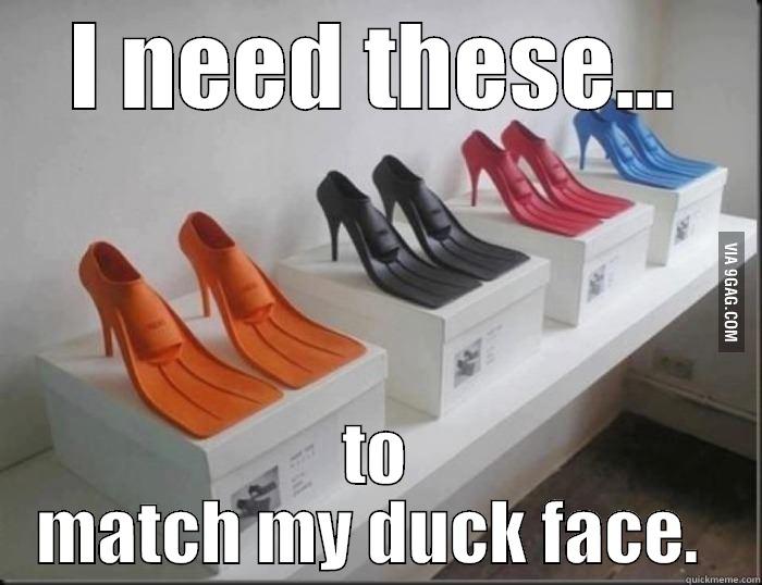 Duck Shoes - quickmeme