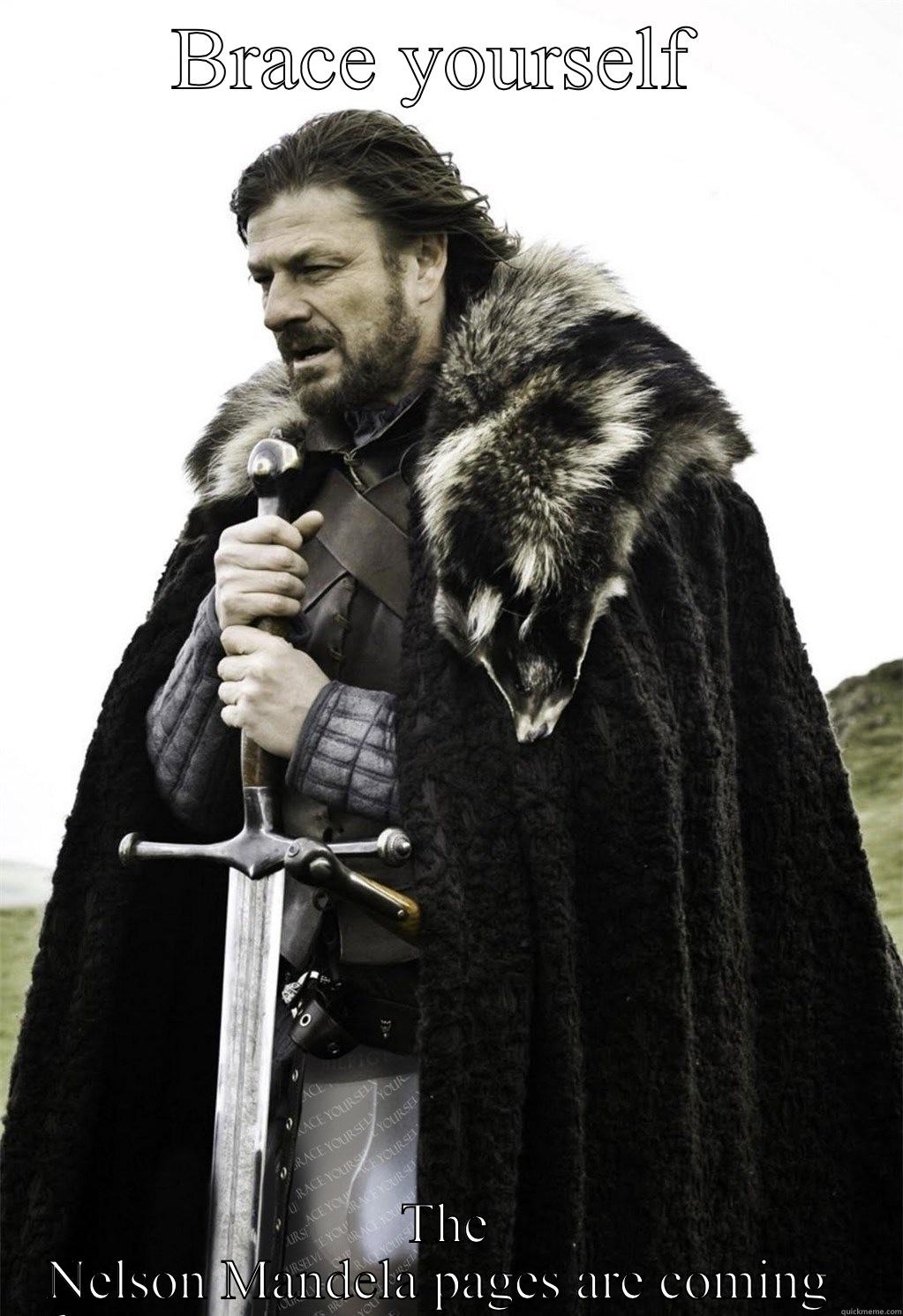 Nelson Mandela pages - quickmeme