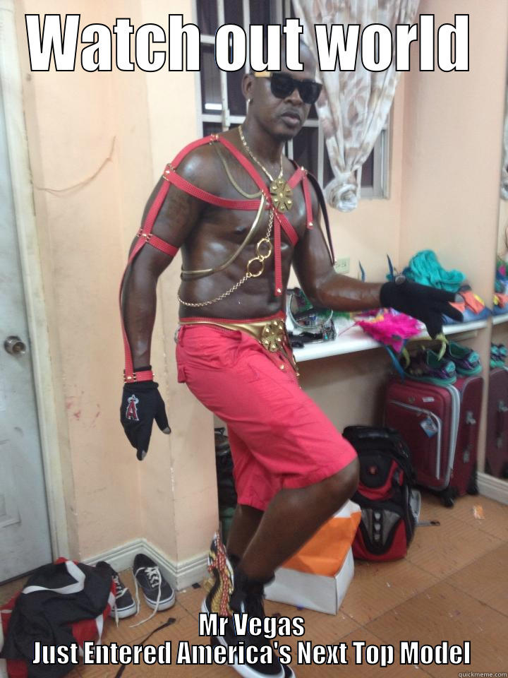 Mr. Vegas Enters America's Next Top Model - quickmeme