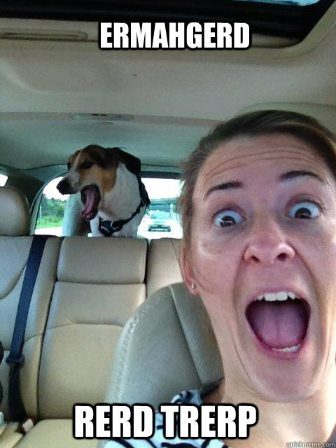 ermahgerd RERD TRERP - Misc - quickmeme