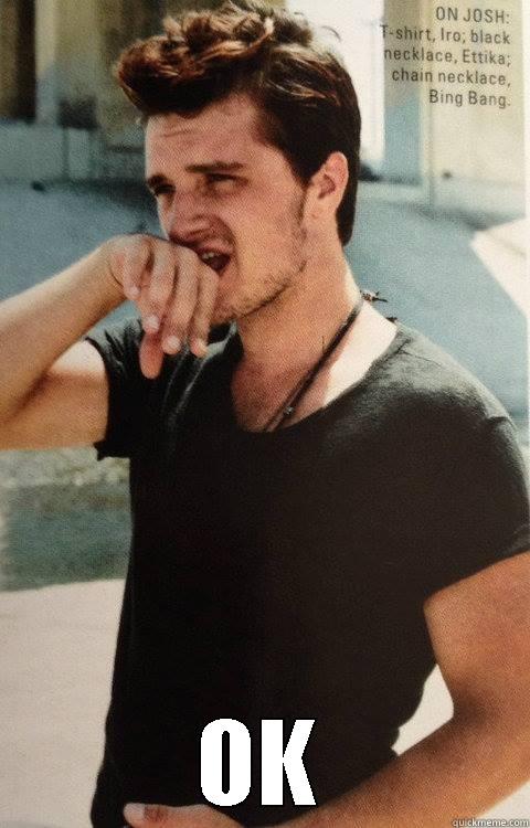 Josh smiles and fainting - quickmeme