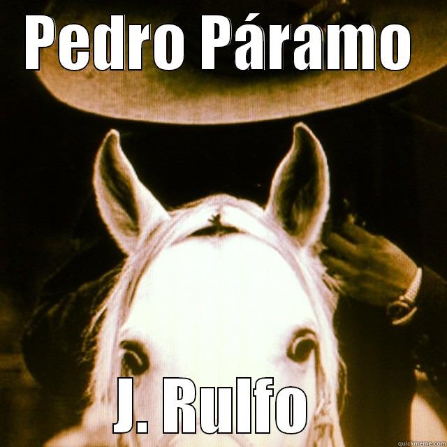 Libro Pedro Páramo - quickmeme