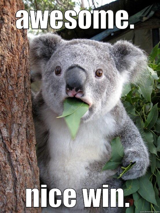 nice win - quickmeme