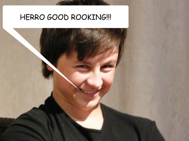 HERRO GOOD ROOKING!!! - herro good rooking - quickmeme
