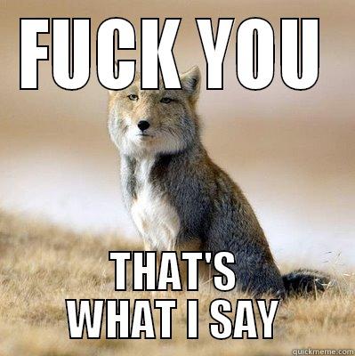 The damn fox - quickmeme