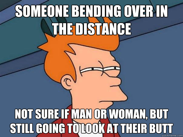 Someone Bending Over In The Distance Not Sure If Man Or Woman But