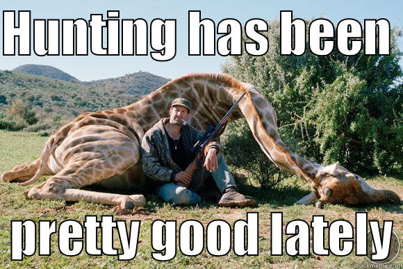 Giraffe Hunter - quickmeme