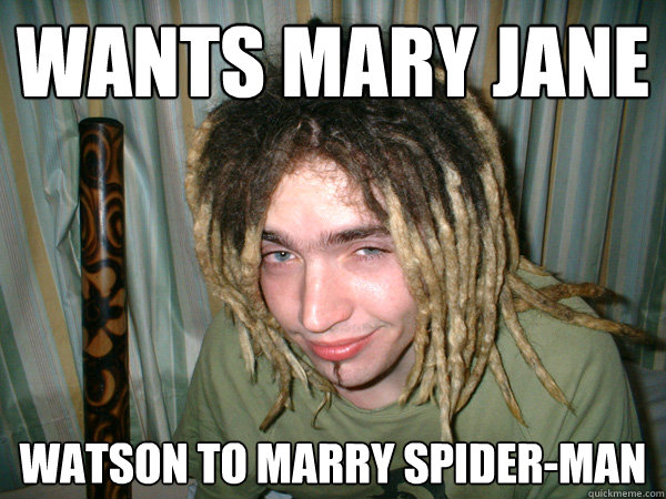 Wants mary jane watson to marry spider-man - Misc - quickmeme
