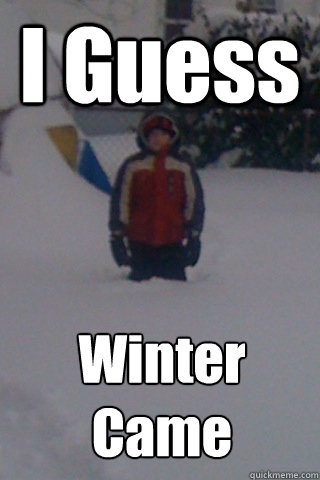 This is how Florida treats 60 degree weather - Snow Kid - quickmeme