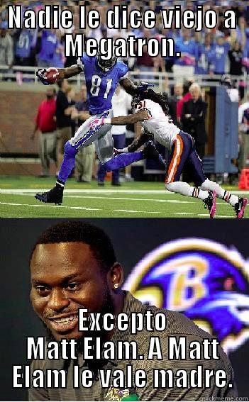 Megatron vs Elam - quickmeme