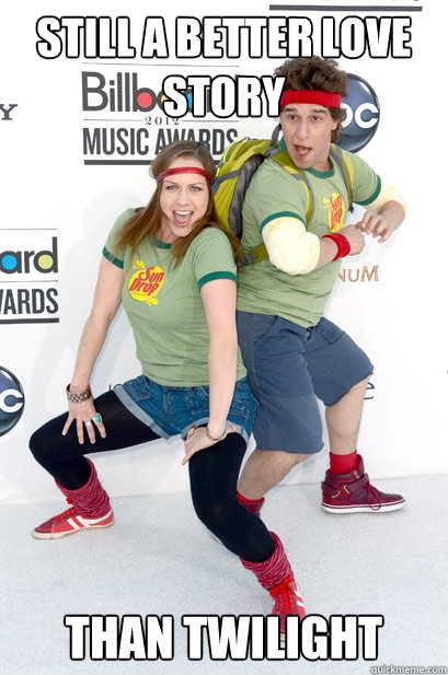 Still a better love story than Twilight - SunDrop Couple - quickmeme