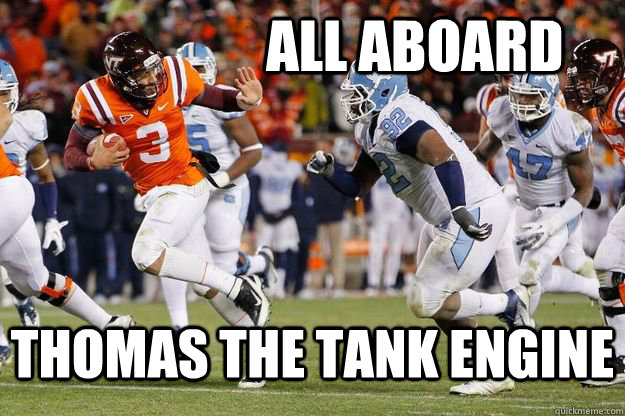 all aboard thomas the tank engine - LTankengine - quickmeme