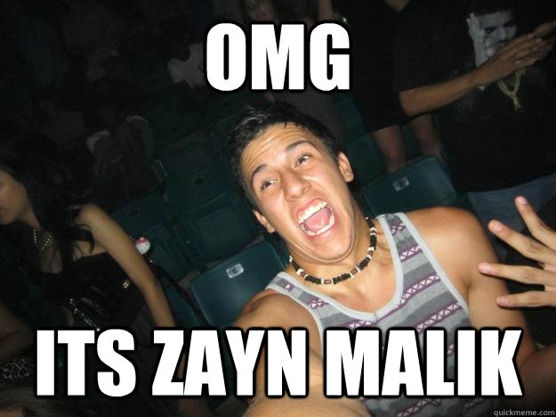 omg its zayn malik - Misc - quickmeme