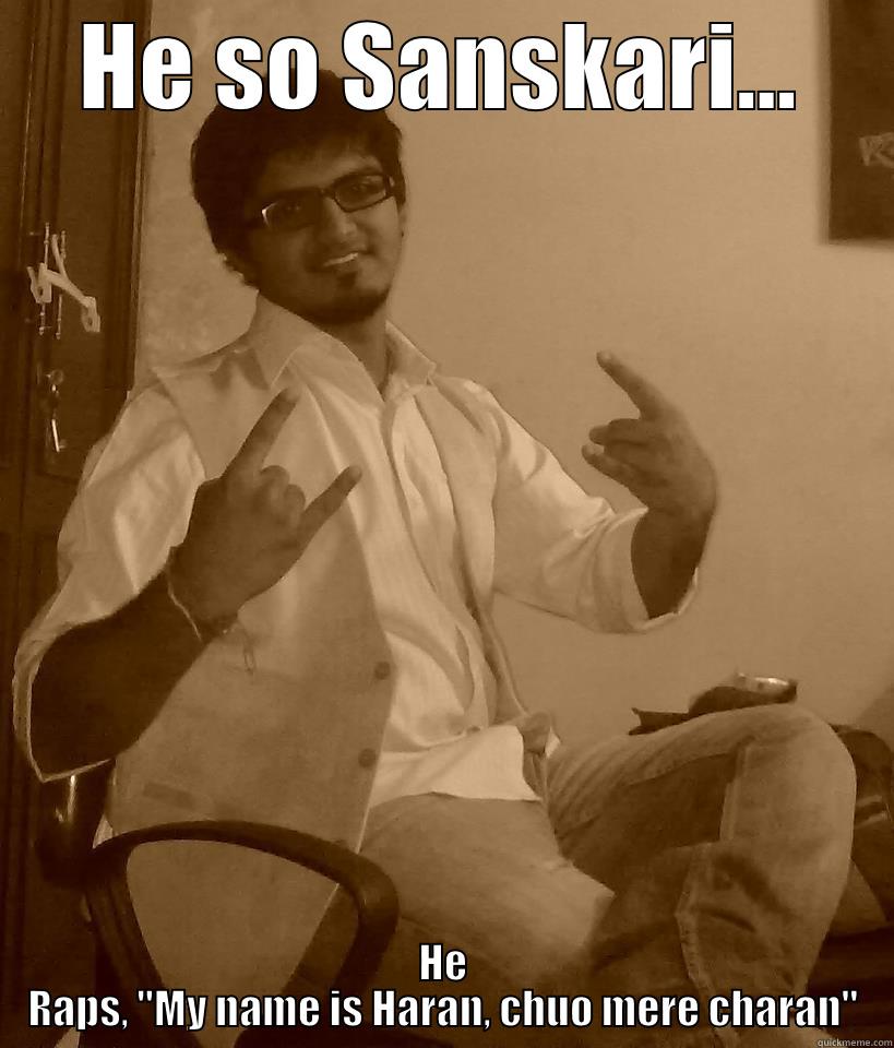 Sanskar Attack - quickmeme