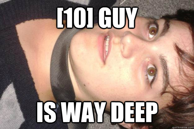 [10] guy Is way deep - So Many Bath Salts - quickmeme
