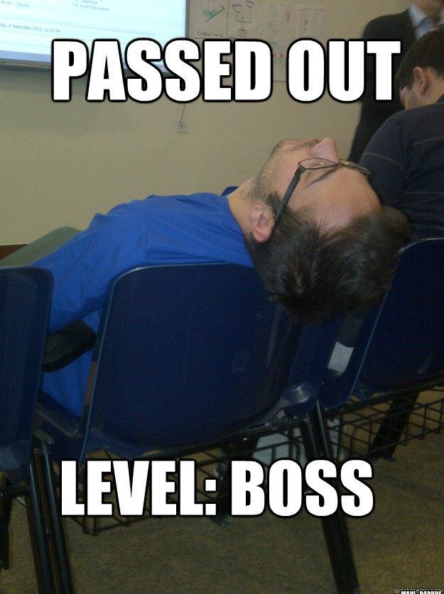 Pass Out Meme