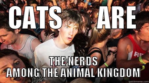 cats are nerds - quickmeme