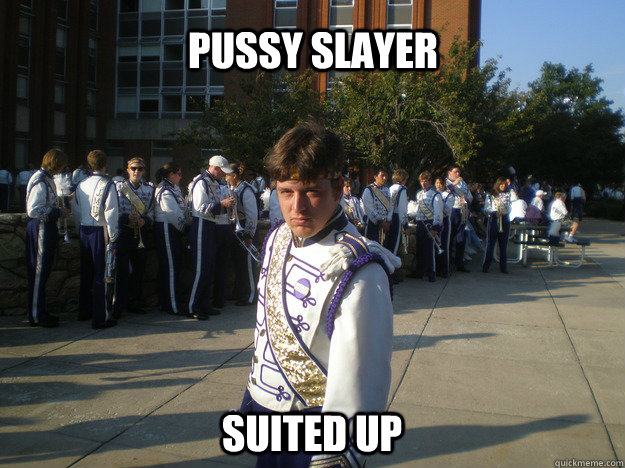 pussy slayer suited up - Dramatic Stare Guy - quickmeme