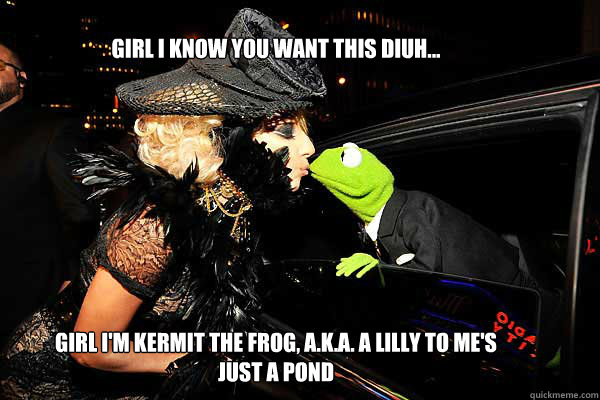 Kermit Thuggin memes | quickmeme