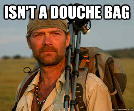 Isn't a douche bag - Misc - quickmeme