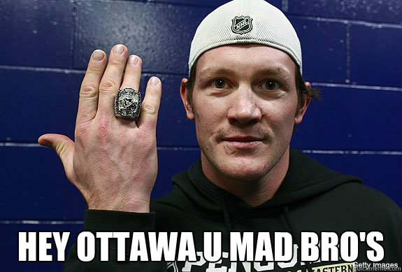 Hey ottawa u mad bro's - Matt Cooke - quickmeme