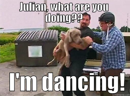 Julian swish dancing - quickmeme